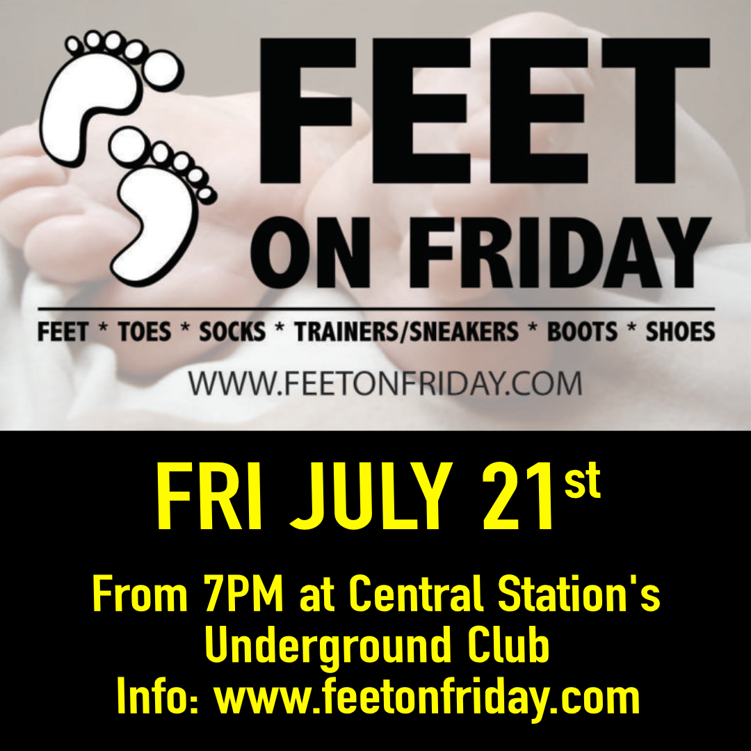 Feet on Friday – For guys into guys' feet socks and footwear